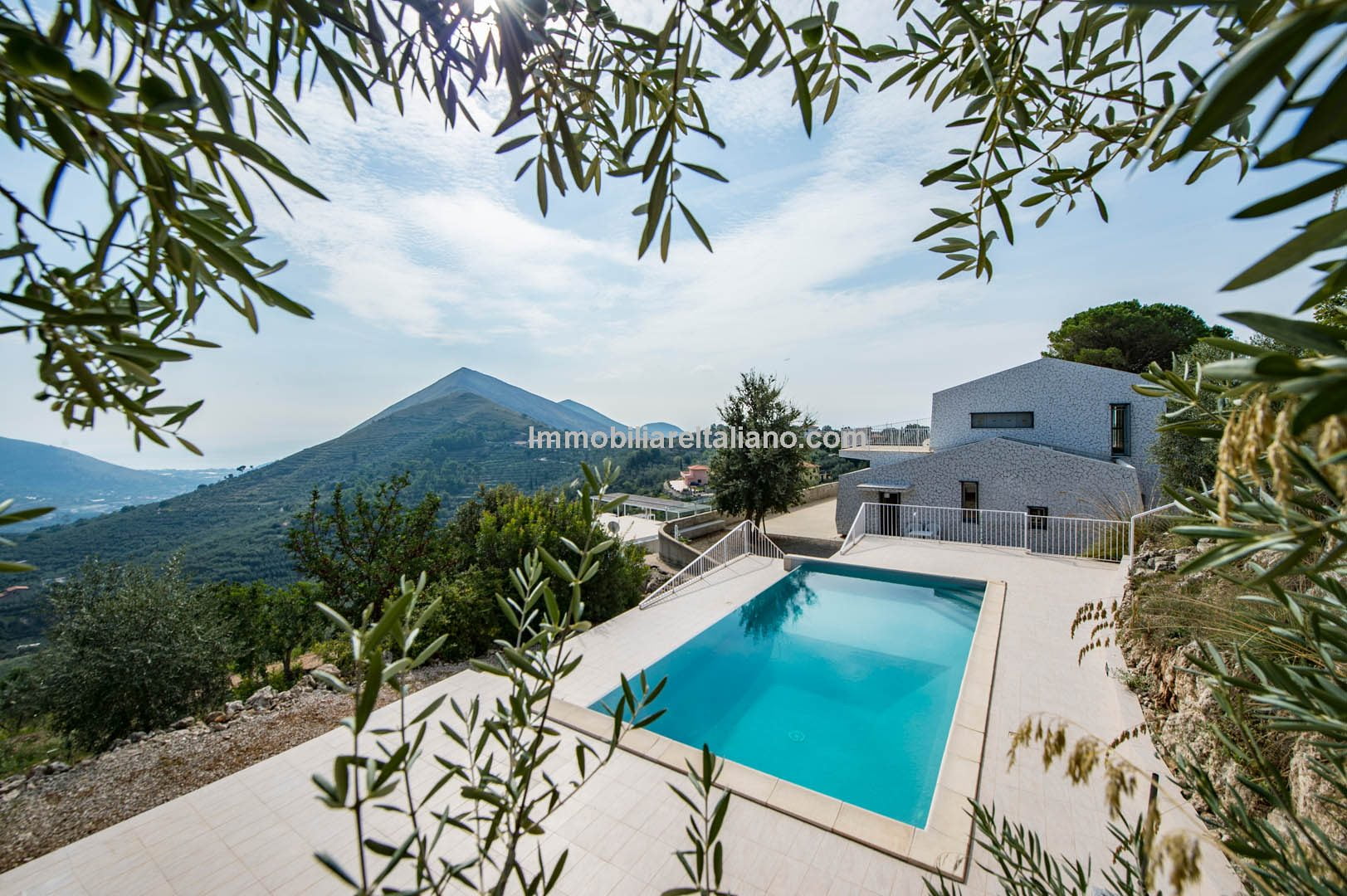 Stylish Modern Villa With Pool Vesuvius and Sea Views