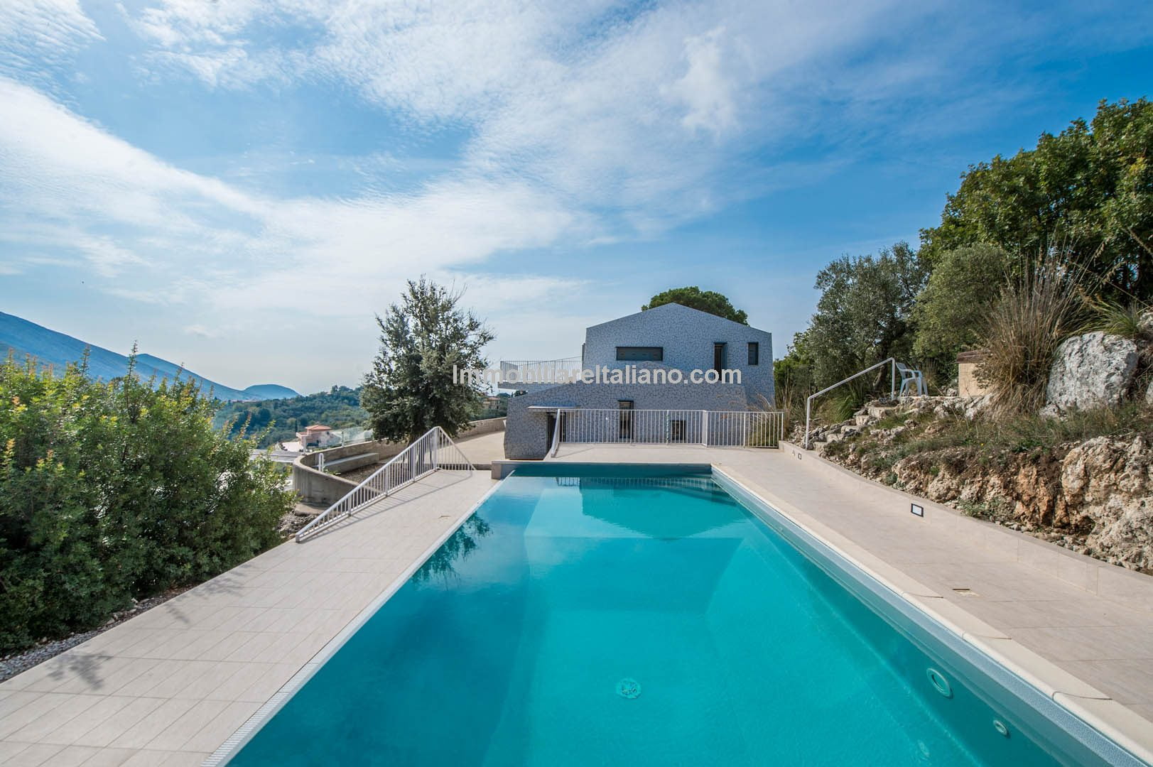 Stylish Modern Villa With Pool Vesuvius and Sea Views
